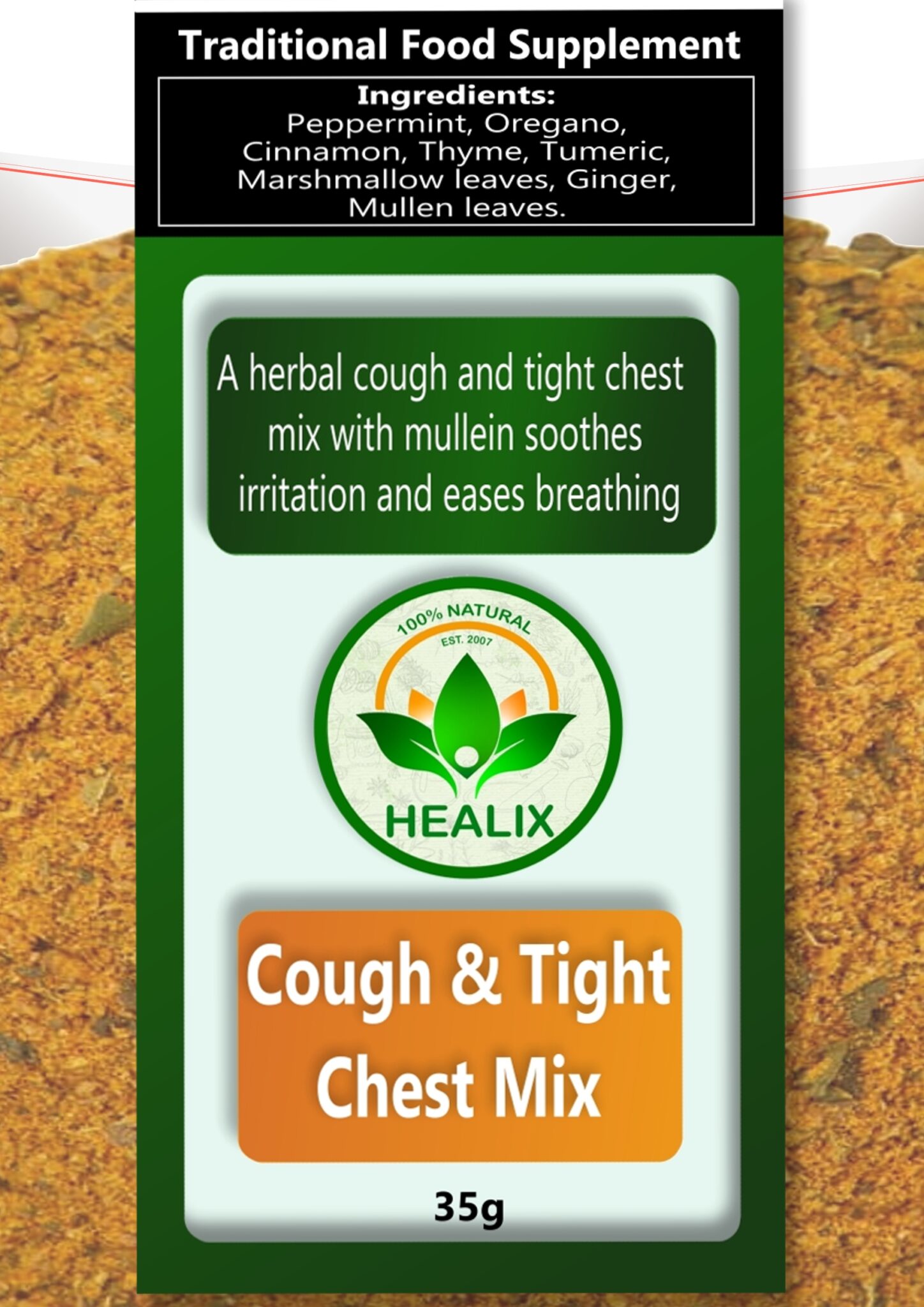 Cough & Tight Chest 30g – Healix Health